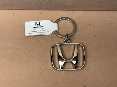 Honda Key Chain Silver Emblem Metal 712211 Honda Logo Key Ring | eBay