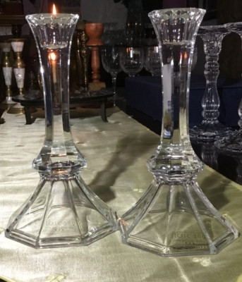 Toscany Lead Crystal Candle Holder | eBay