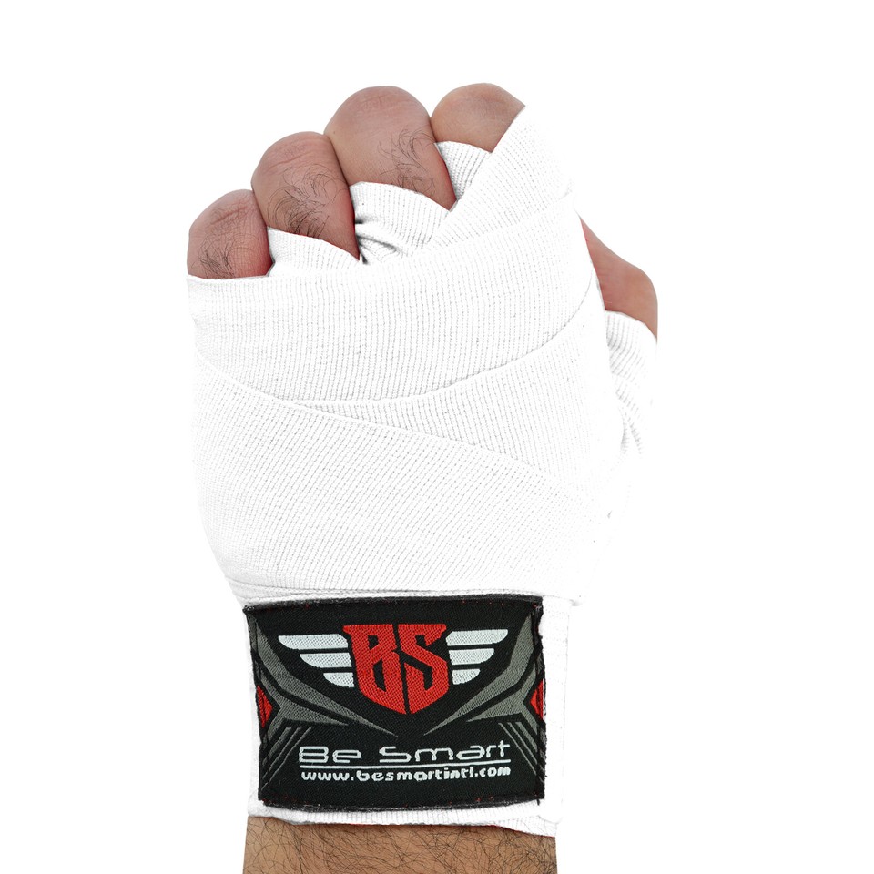 Hand Wraps Bandages Fist Boxing Inner Gloves Mitts MMA Cotton Pair ...