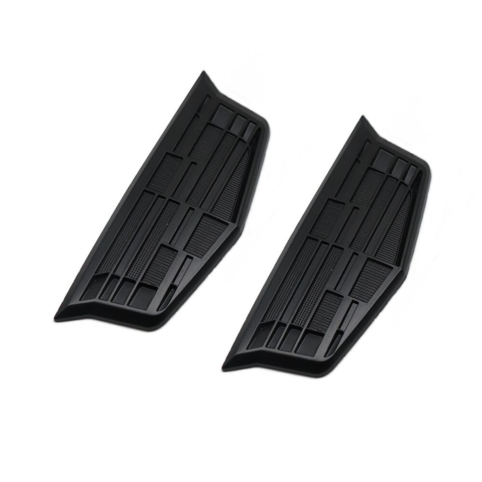 2pcs All Black Emblem Badge Stickers For Escalade CTS STS DTS SRX XLR ...