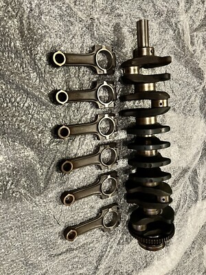 BMW M52TUB28 2.8L CRANKSHAFT AND M20 ETA RODS FOR M20 STROKER MOTOR | eBay