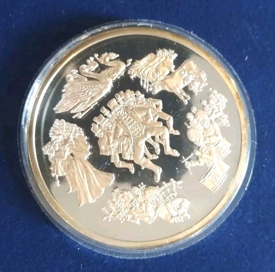 Danbury Mint Silver Coin Limited Edition Rare Collectable Antique in ...