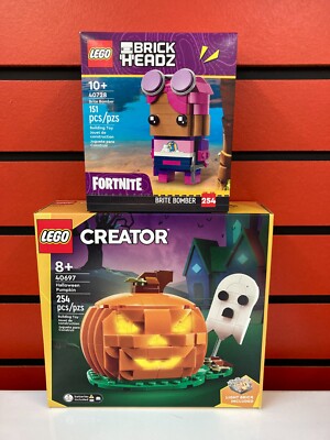 Lego BrickHeadz Fortnite (40728) and Halloween Pumpkin (40697) | eBay