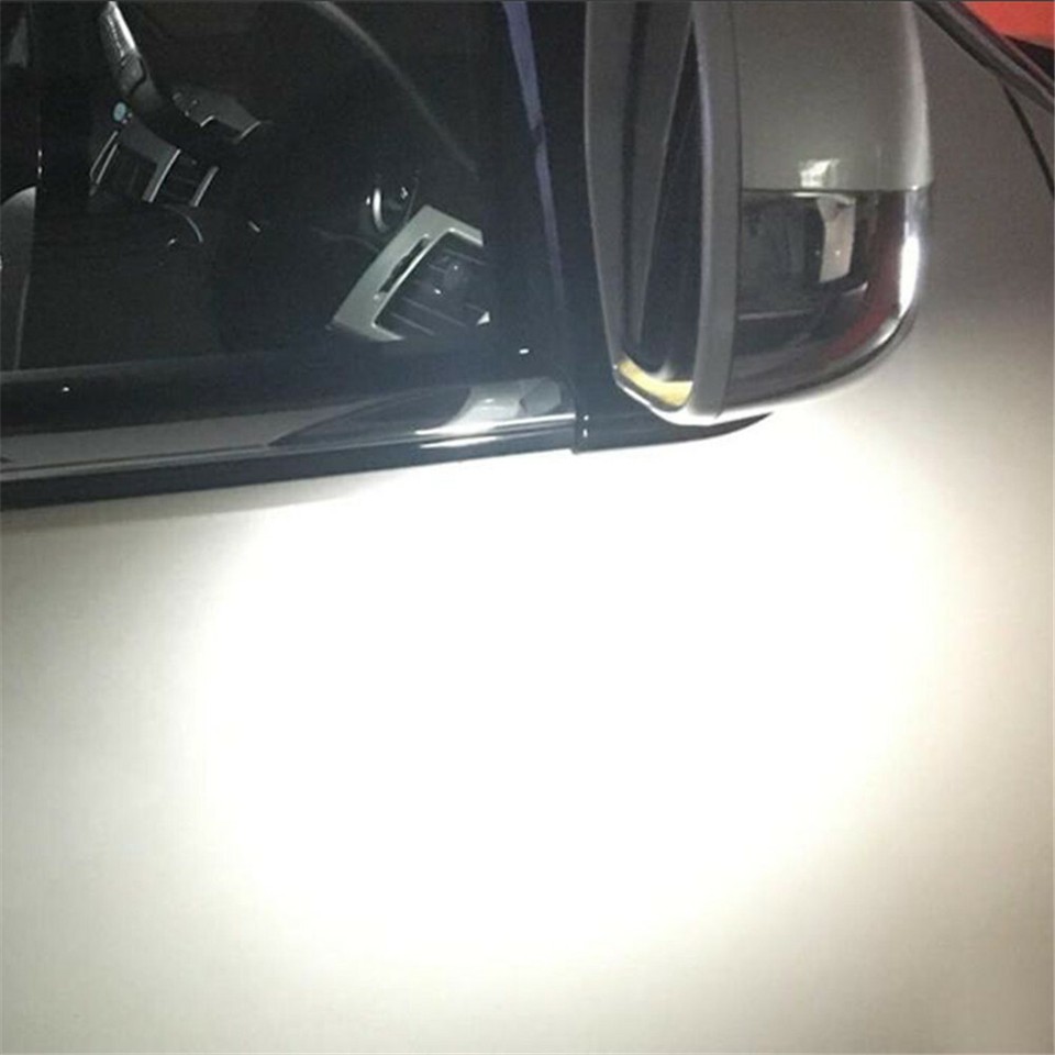 LED Side Mirror Puddle Lights White Lamps Assembly For Land Rover Range ...