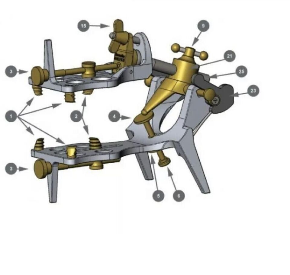 NEW Dental Plasterless Articulator - Advanced Dental Care | eBay
