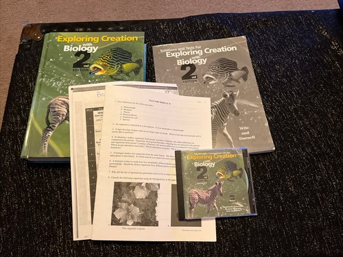 Apologia Exploring Creation with Biology 2nd ed Text, Solutions And ...