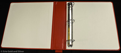 Koloman Handler Red & Black 1.5 Inch D Ring Binder w/ Slip Case / Cover ...