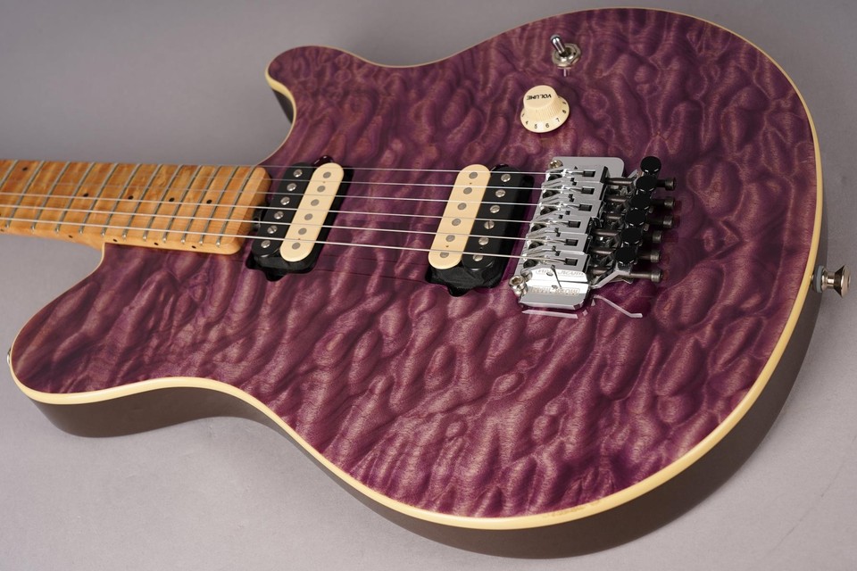 Ernie Ball Music Man USA Axis EVH Tribute - Floyd Rose - 2011 - Purple ...