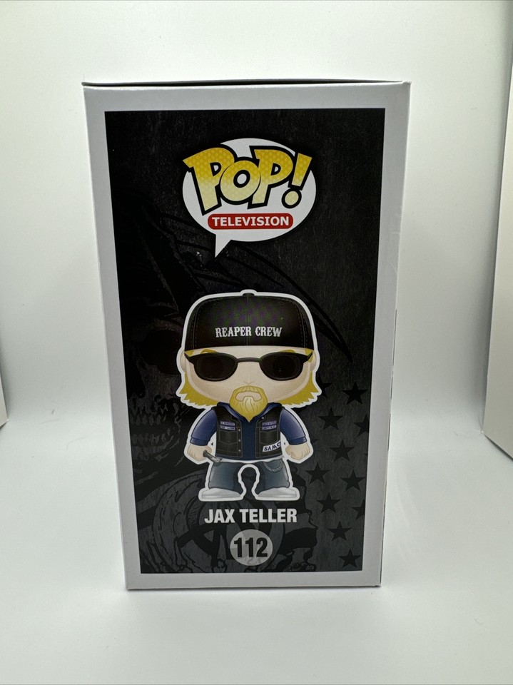 Funko Pop! SOA Jax Teller (w/ Hat) #112 SDCC 2014 LE Signed Charlie ...