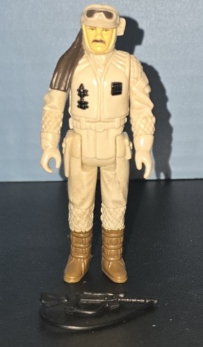 Vintage Star Wars Hoth Rebel Commander 1980 Original Kenner Figure ...