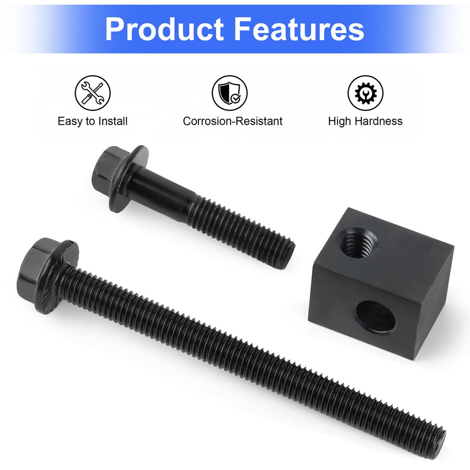 Alternator Pump Pulley Adjuster kit with Mounting Bolts/Nuts for ...