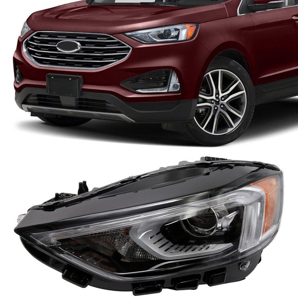 Left Driver Side LED Headlight Assembly Replacement For 2019-2021 Ford ...