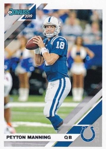 2019 DONRUSS FOOTBALL PEYTON MANNING INDIANAPOLIS COLTS - B5301 | eBay