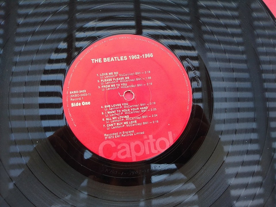 *The Beatles 1962-1966, Capitol SKBO 3403, 2 LPs, 1973 vinyl | eBay