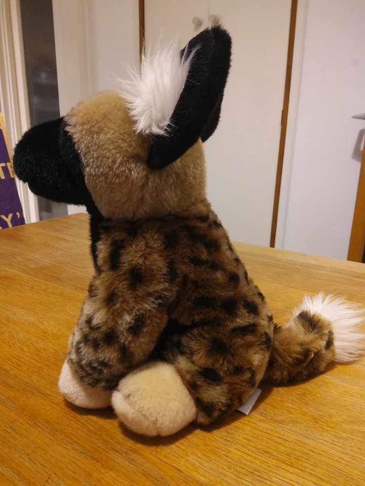 ZSL African Wild Hunting Dog Plush Soft Toy 26cm Excellent Used ...