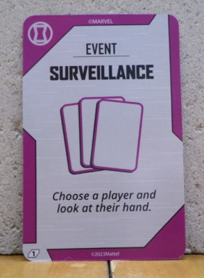 MARVEL COMICS UNO ULTIMATE PLAYING TRADING CARD BLACK WIDOW EVENT ...