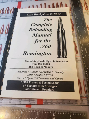 THE COMPLETE RELOADING MANUAL FOR THE .260 REMINGTON, LOAD BOOKS USA (NEW) | eBay