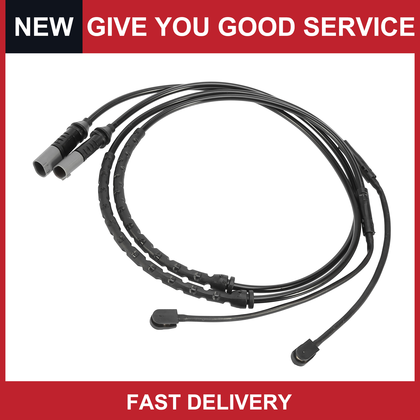 Pack of 2 For BMW X6 X5 2011-2016 Car Rear Brake Pad Wear Sensor ...