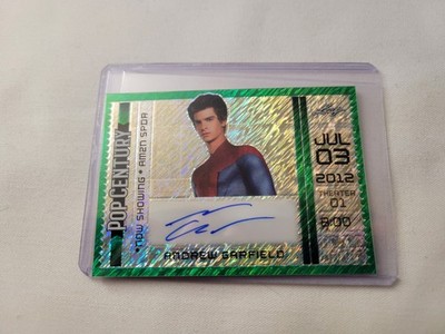 2024 Andrew Garfield Pop Century *Now Showing* Autograph Sr#2/2 Green ...