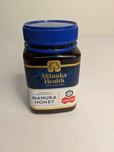Manuka Health MGO 263+ UMF 10+ Raw Unpasteurized Manuka Honey 17.6 oz ...