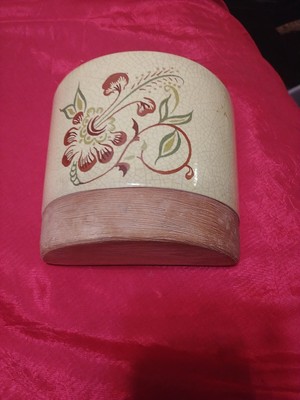 Barbara Willis Pottery Early Provincial Floral Wall Pocket Planter | eBay