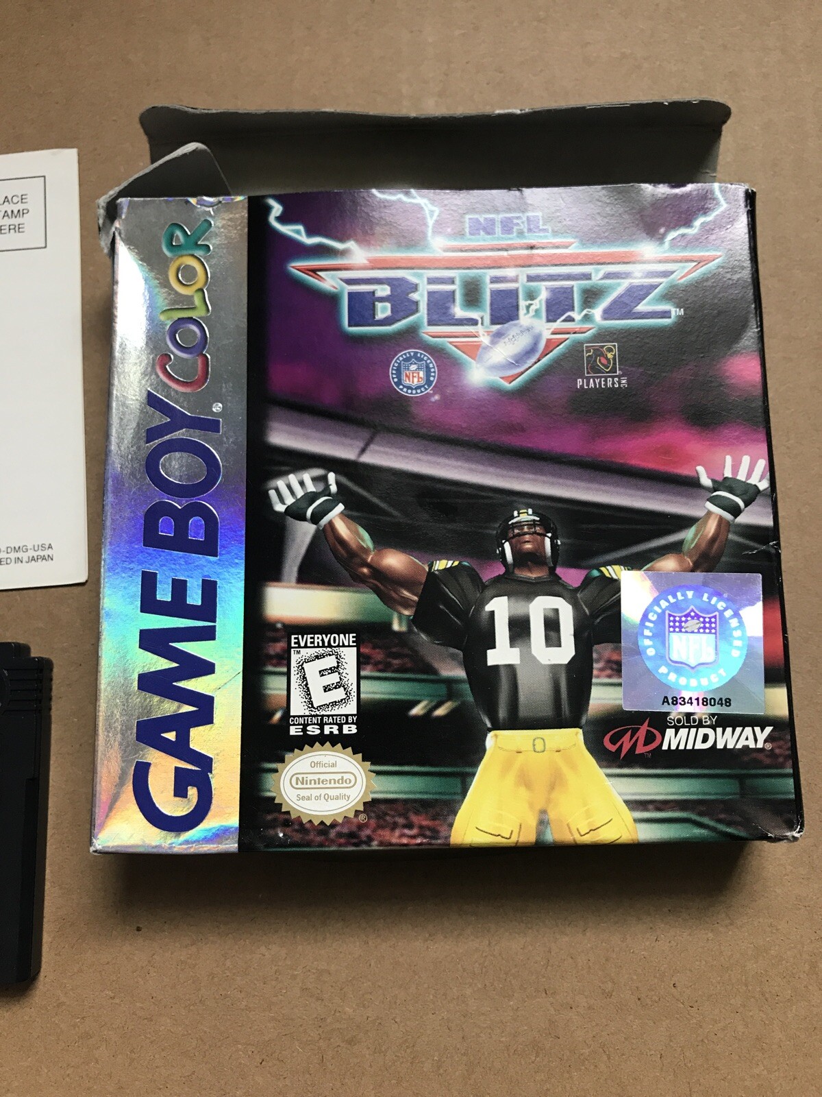 NFL BLITZ (Nintendo Gameboy Color) - Game, Manual and Box (tested ...