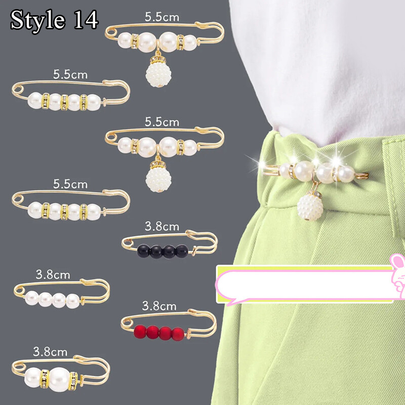 8X Clothes Clip Waist Tightening Device Brooch Anti Glare Buckle ...