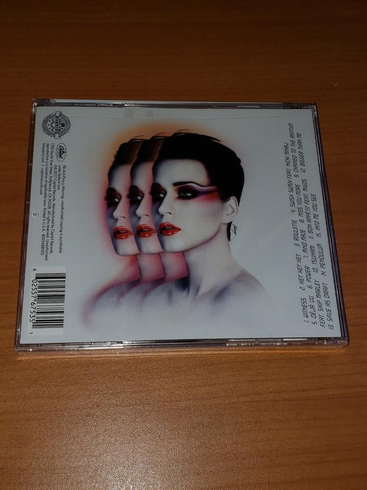 KATY PERRY Witness CD New FACTORY SEALED 602557675351| eBay