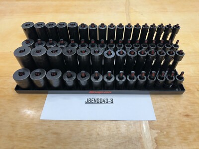 Snap-on Tools BLACK 62pc 1/2" Drive 6pt Impact Shallow / Deep Master ...