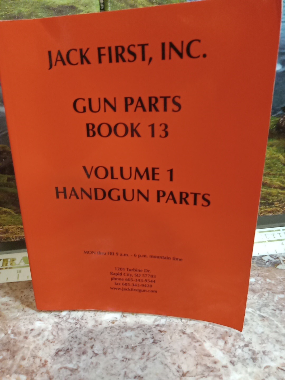 HUGE Jack First Gun Parts Book 13 volume 1 Handgun Parts (DE) | eBay