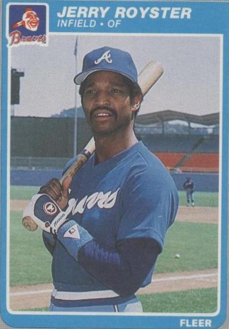 1985 Fleer - Jerry Royster #340 for sale online | eBay