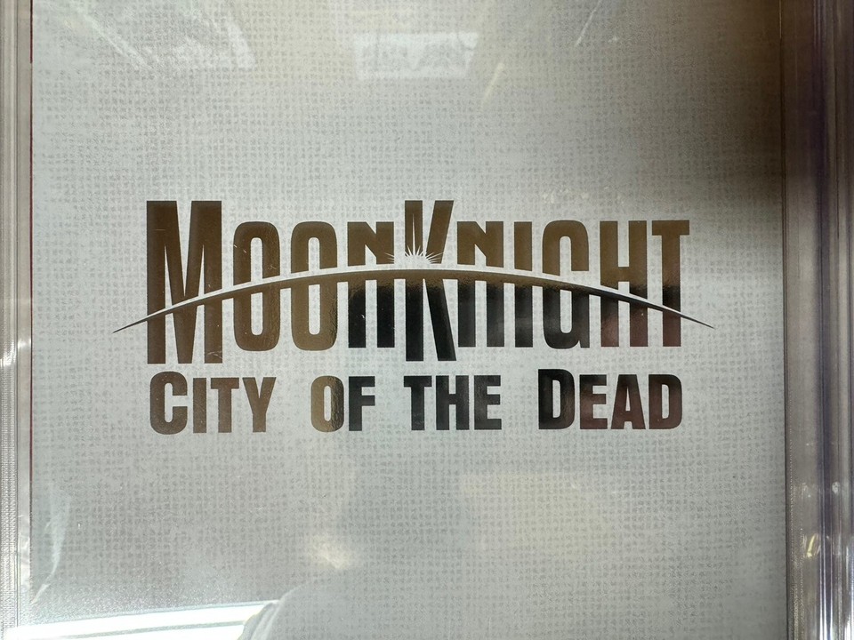 Moon Knight: City of the Dead #1 CGC 9.8 Moon Knight Label | eBay