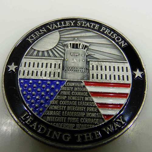 CALIFORNIA DEPARTMENT KERN VALLEY STATE PRISON CHALLENGE COIN | eBay