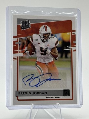2021 Panini #DA-BJO Brevin Jordan Donruss Rated Rookie Autographs | eBay