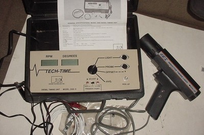 Diesel Tach & Timing Light OTC 3300-S w/ Case and Instructions tester ...