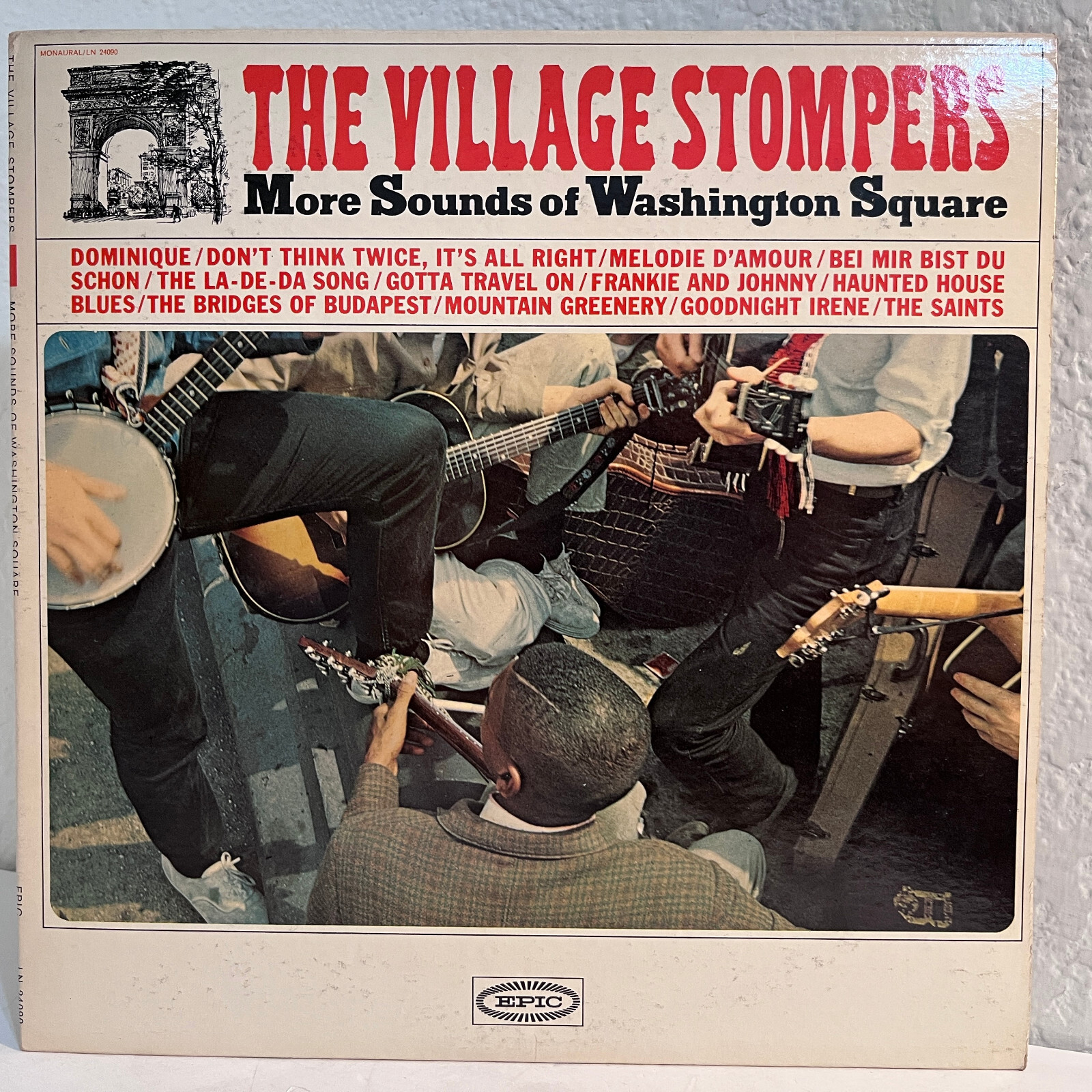 VILLAGE STOMPERS - More Sounds Of Washington Square - 12" Vinyl Record ...