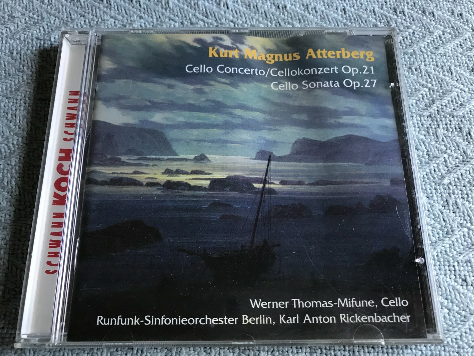 Kurt Magnus ATTERBERG: Cellosonate, Op. 27/Cellokonzert, Op. 21 (CD ...