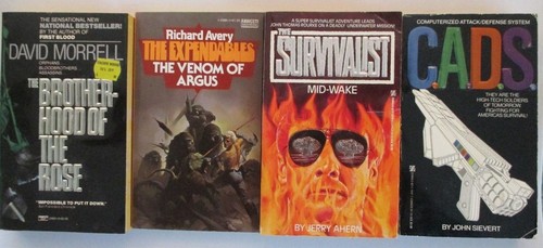1976/88 Zebra Fawcett/Science Fiction Lot of 4 paperbacks VF/FN- Avery ...