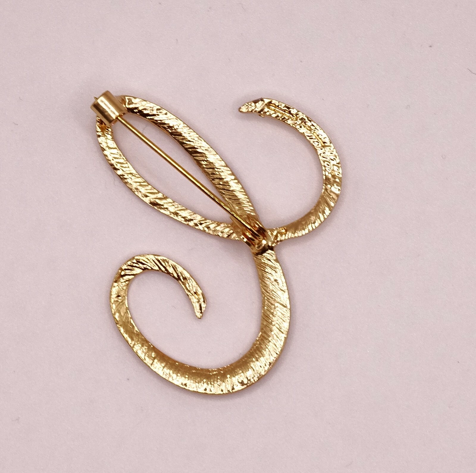 Diamante Gold Initial Letter C Fashion Brooch Pin Brand New FREE P&P ...
