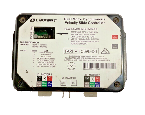 Lippert Dual Motor Synchronous Velocity Slide Controller 13398-D0 RV ...