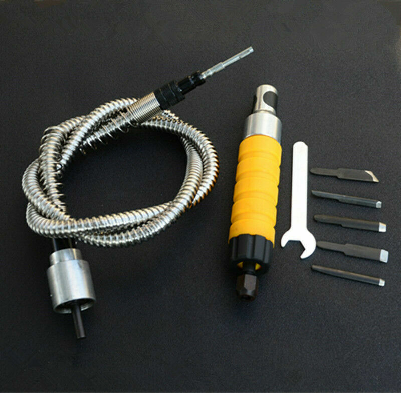 110V Electric Chisel Woodworking Carving Tools with Shaft Wood Carve ...