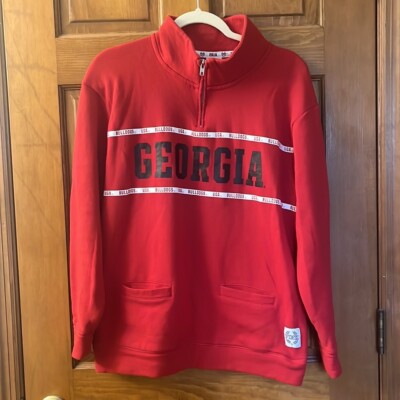 Victorias Secret PINK UGA Georgia Bulldogs Pullover | eBay