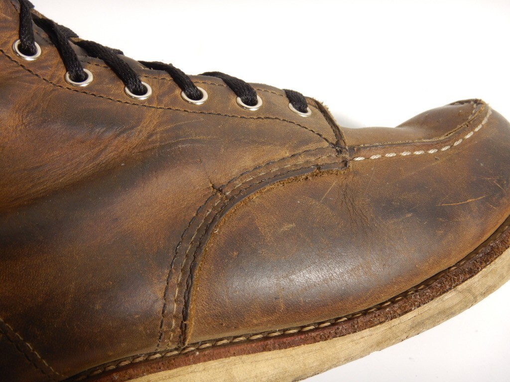 Red Wing 4548 Classic Moc Concrete Rough and Tough Le… - Gem