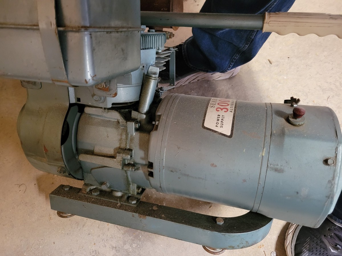 Sears Portable Generators Help Identifying The Engine Of An Old Sears