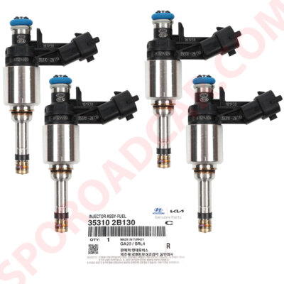 Fuel Injector 4P For 11-17 Hyundai Accent Veloster Kia Rio Soul 1.6L ...