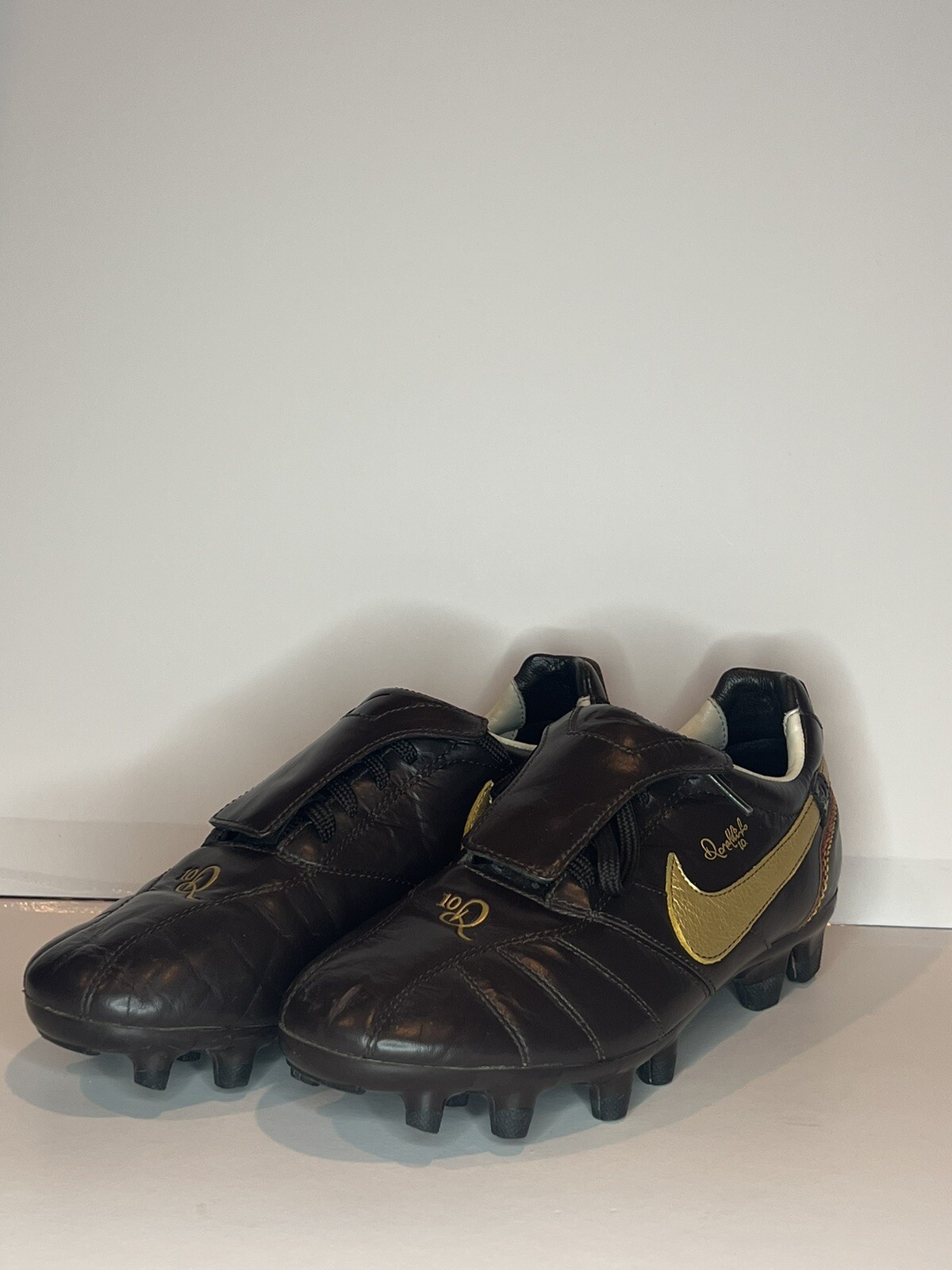 *Rare* Nike Tiempo R10 Ronaldinho FG Leather Football Soccer Cleats UK ...