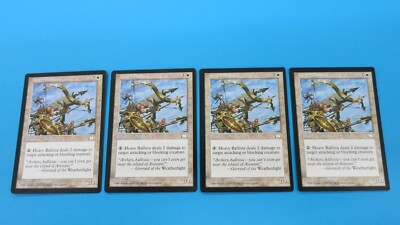 4x HEAVY BALLISTA SOLDIERS WEATHERLIGHT MTG MAGIC THE GATHERING NM ...