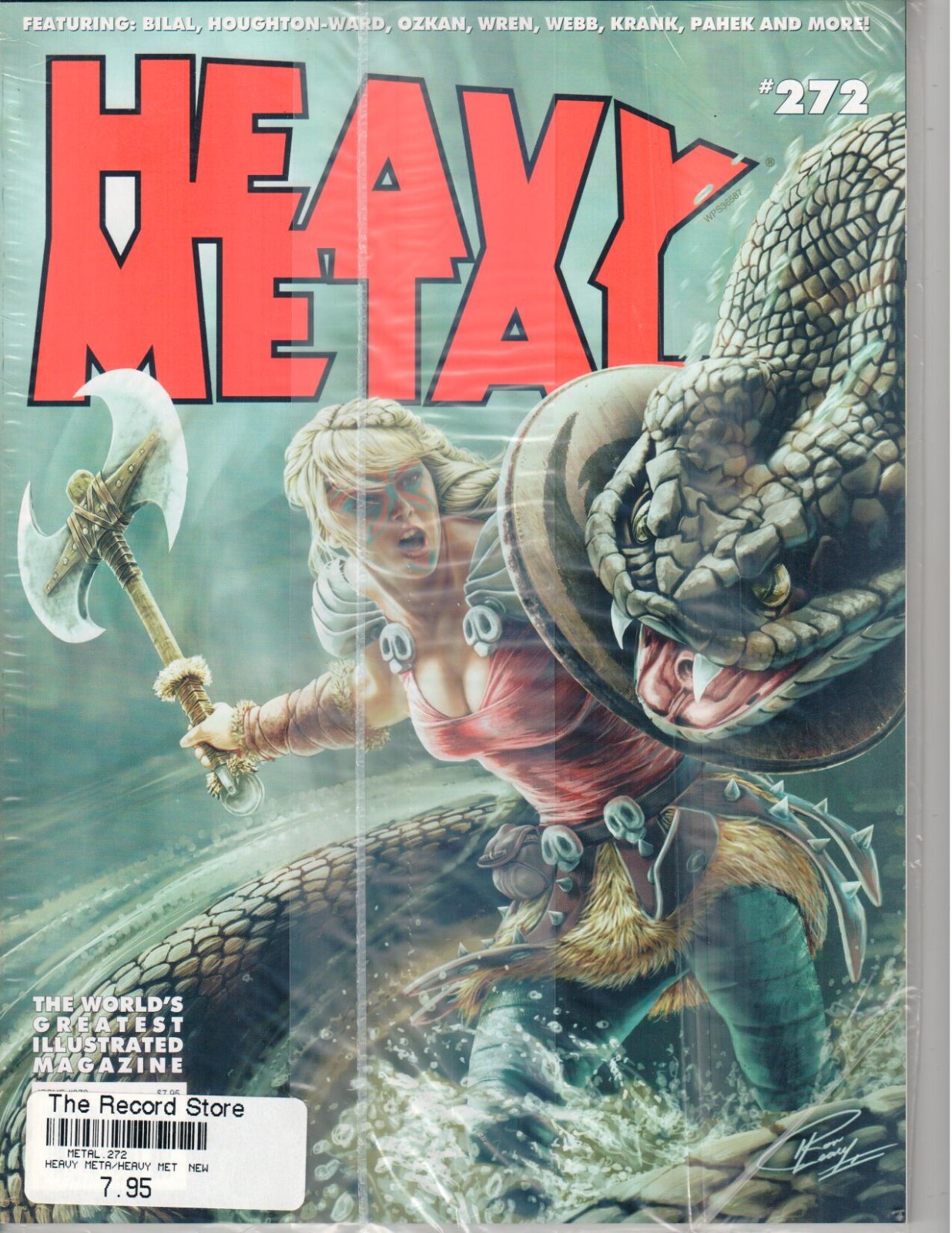 HEAVY METAL #272 Magazine January 2015 Issue Ron Leary Cover SEALED ...