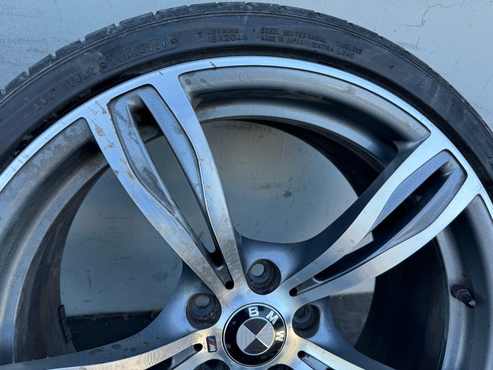 20' INCH RIMS WHEELS WHEEL RIM TIRE SET 343 BMW F10 F12 M6 M5 (2011 ...