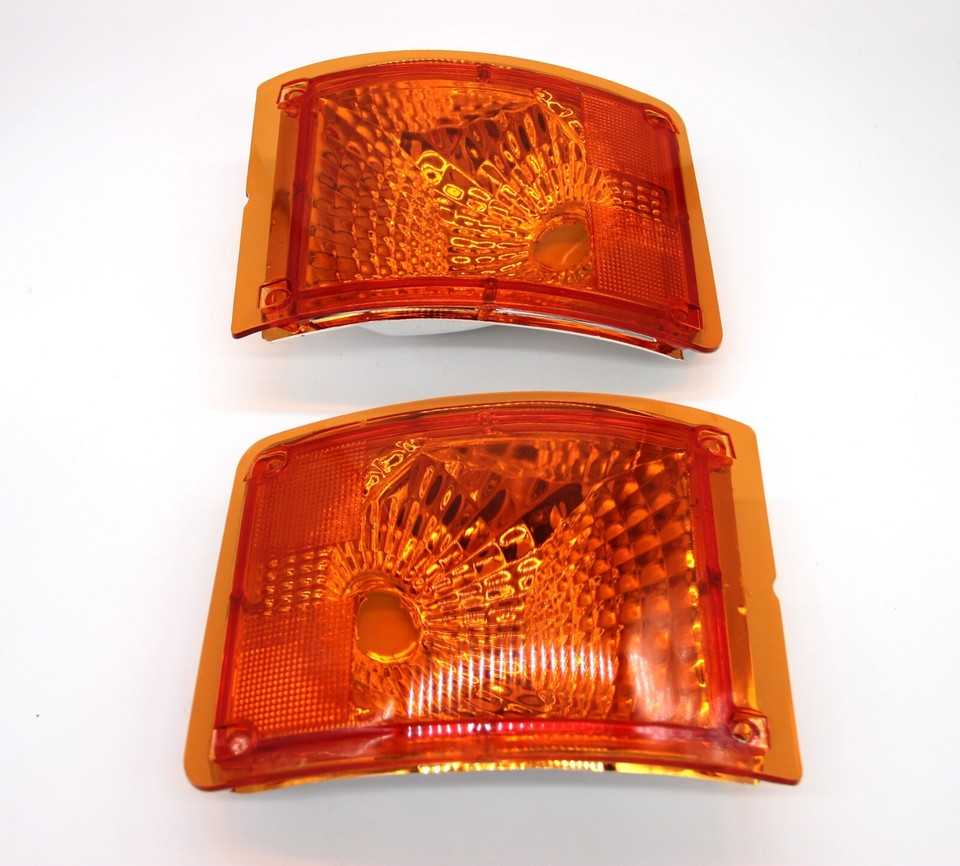 fits International 4900 Truck Headlight Bezel & Turn Signal Blinker Set ...